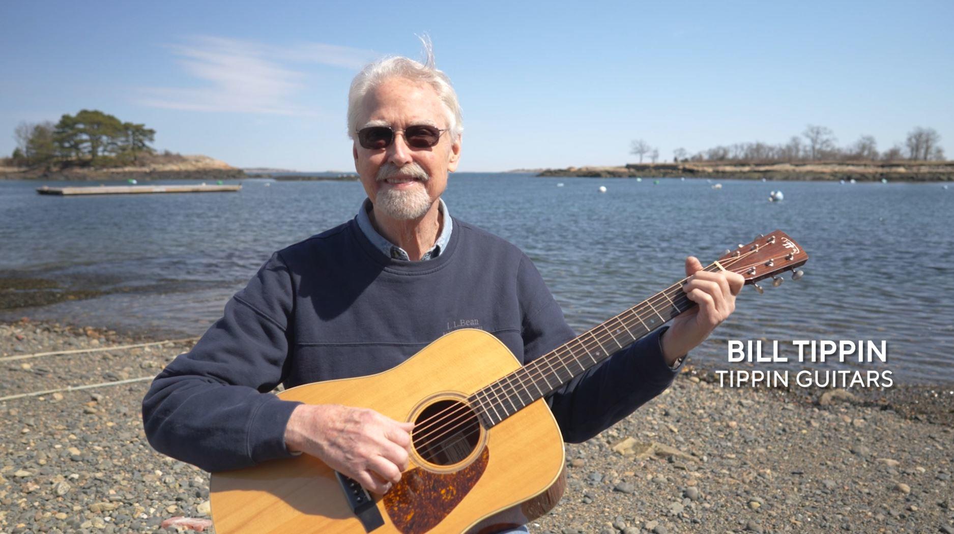Crafting custom acoustic guitars at Tippin Guitars - CBS Boston