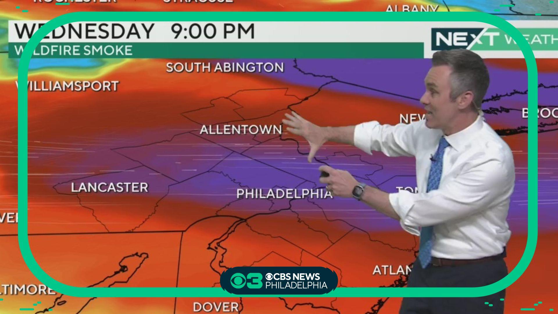 Why is air quality bad today? Air quality alerts in Pa., Del. - CBS ...
