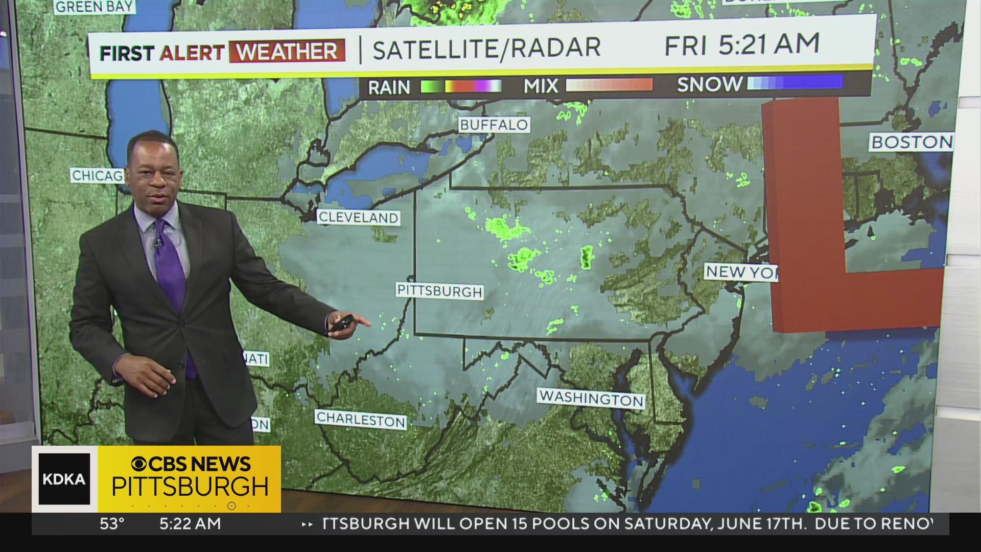 Pittsburgh Weather: The haze remains - CBS Pittsburgh