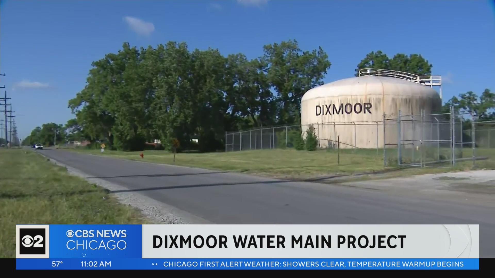 Dixmoor's new water main infrastructure - CBS Chicago