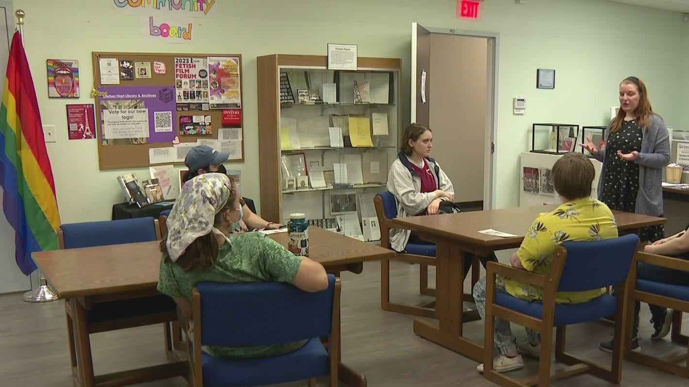 Gerber/Hart Library preserves LGBTQ+ culture and history - CBS Chicago
