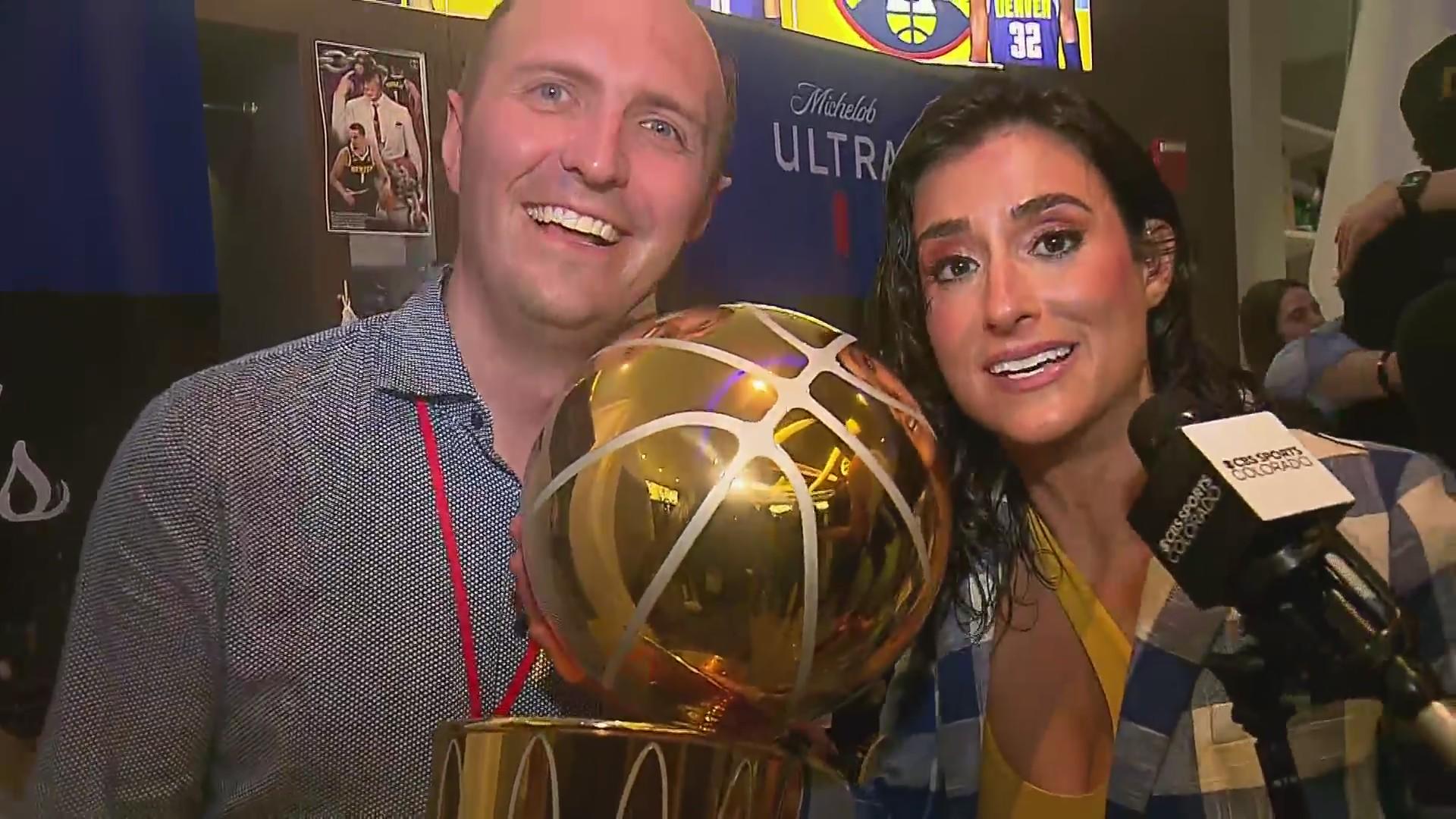Denver Nuggets players of past take part in celebrating first NBA title ...
