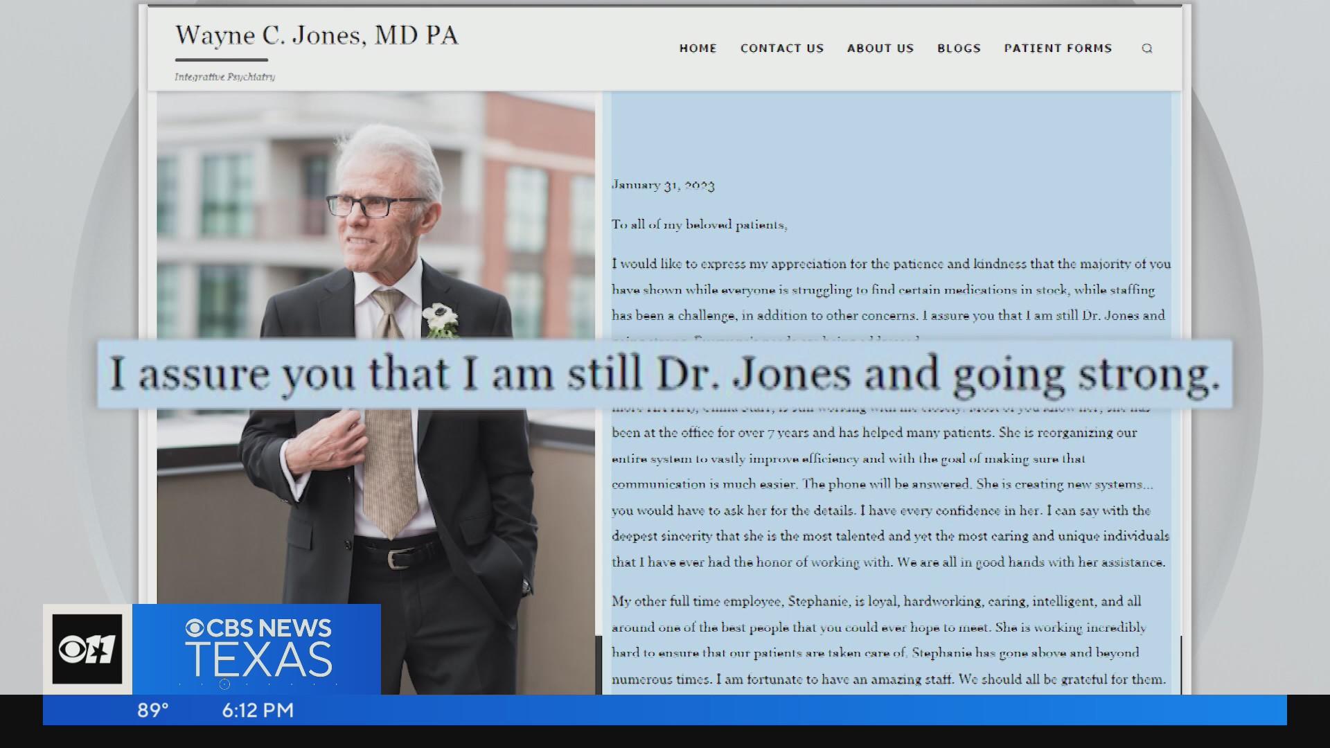 Richardson psychiatrist's license suspended over alleged threats - CBS Texas