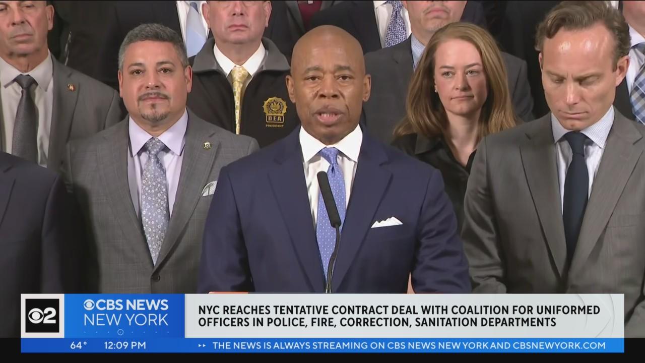 New York City reaches labor agreements with NYPD, FDNY, correction, sanitation workers unions ...