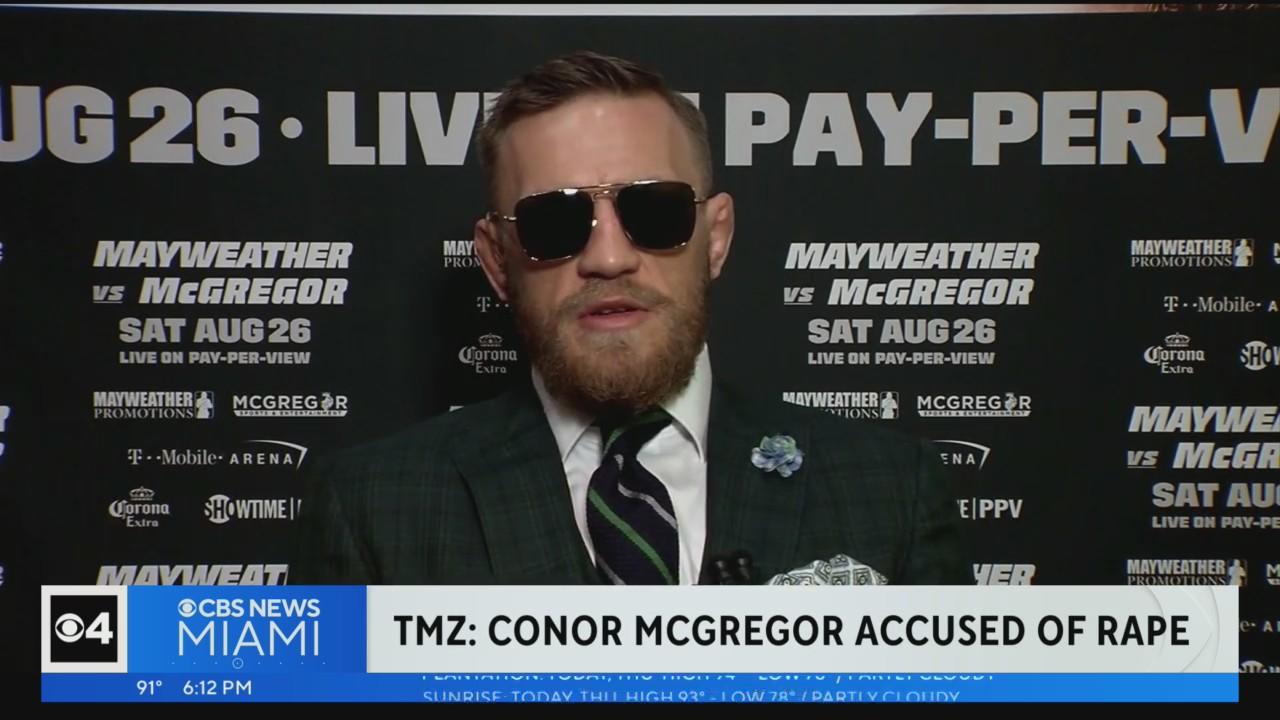 Conor McGregor will not face charges for alleged sexual assault during NBA Finals in Miami - CBS ...