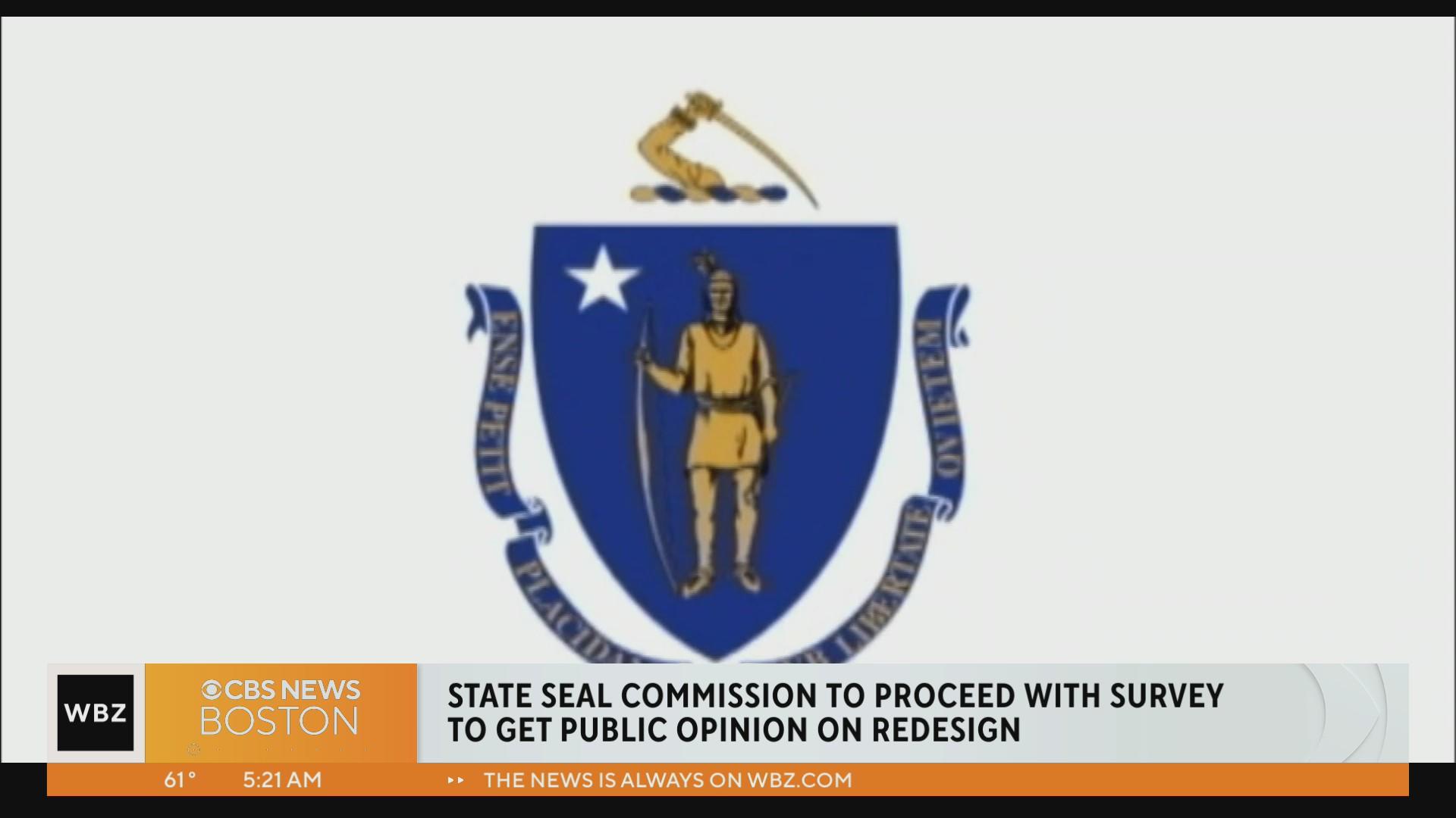 Massachusetts state seal commission wants your opinion on symbol redesign - CBS Boston