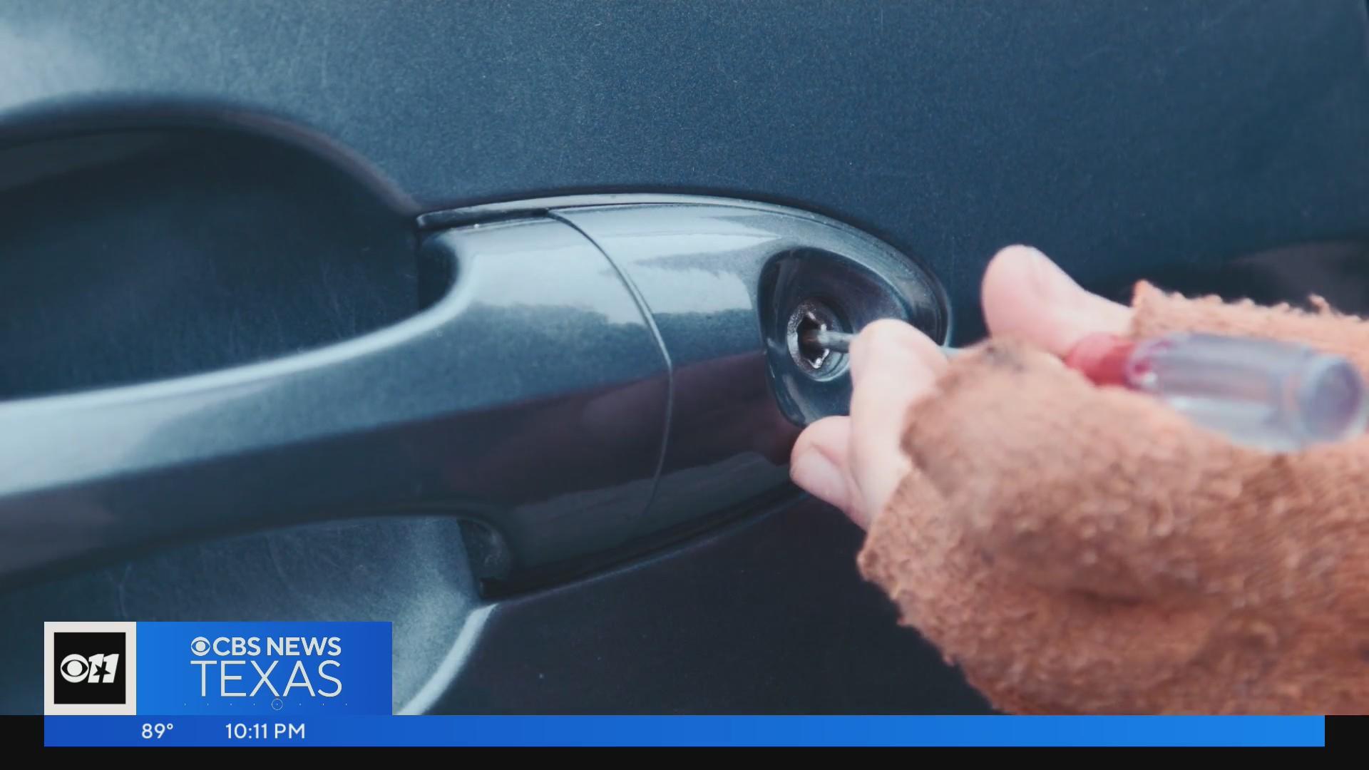Auto theft reports hitting new highs in North Texas - CBS Texas