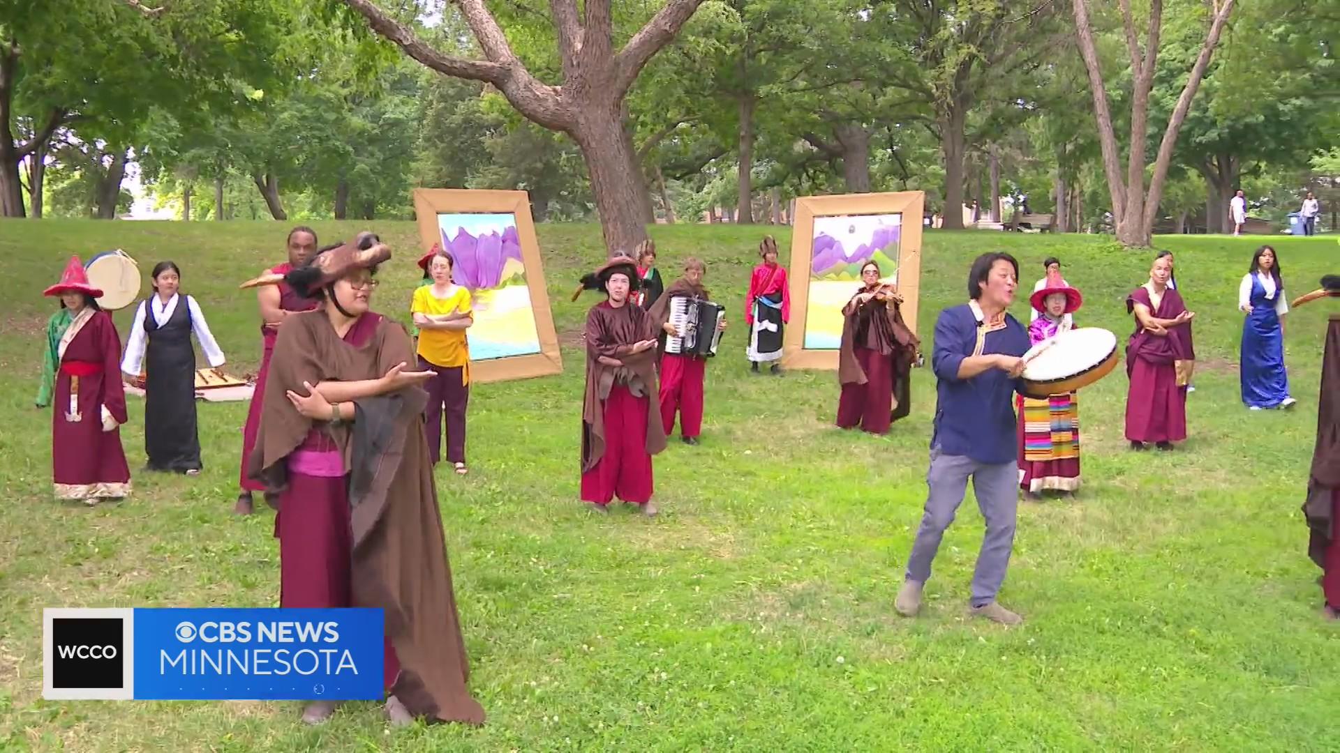 Actors bring "The Buddha Prince" to life in Minneapolis park - CBS ...
