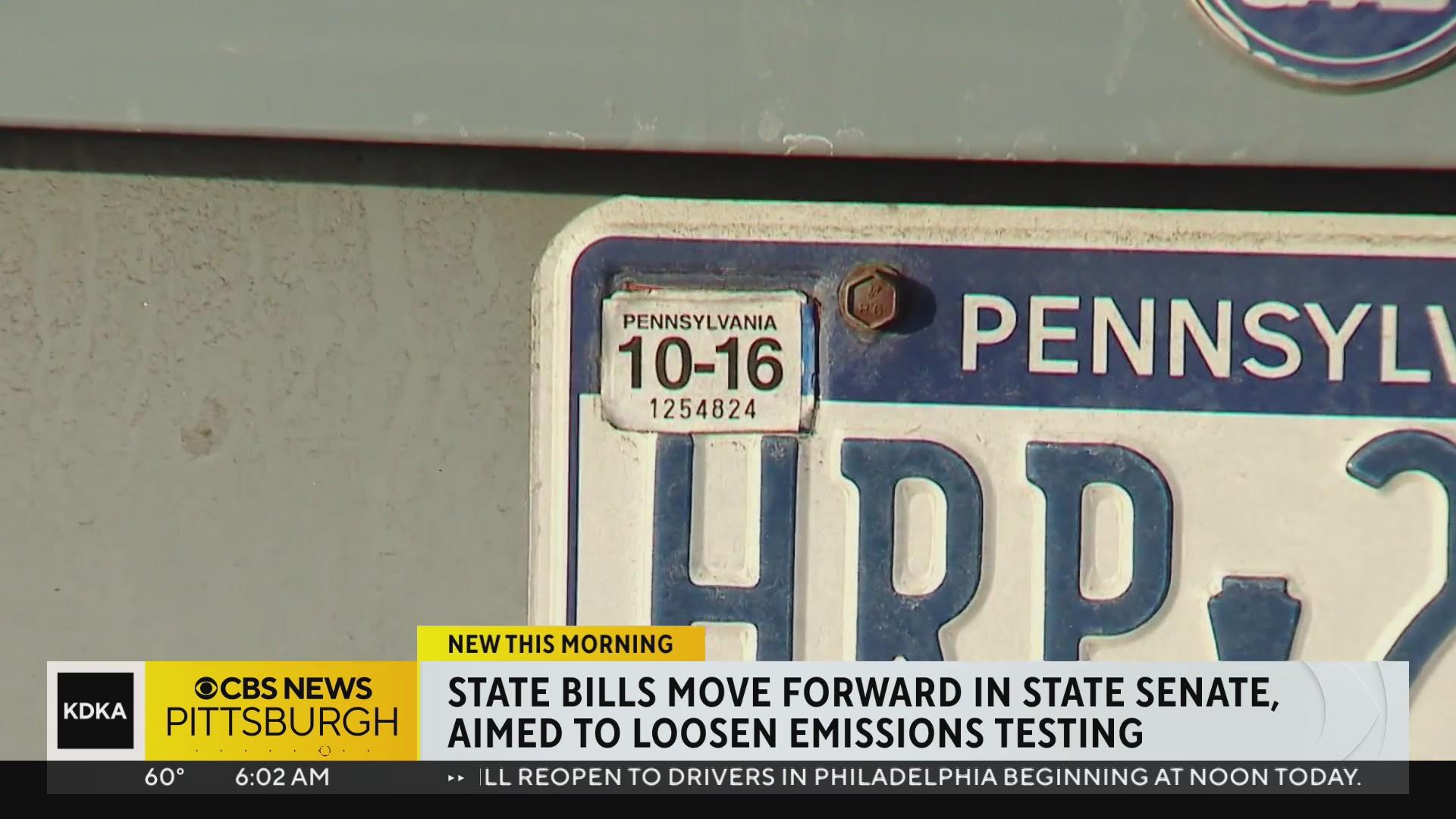 Two Pa. Senate bills aim to eliminate emissions testing for newer ...