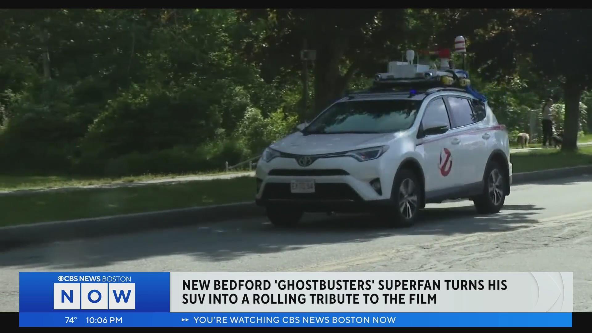 "Ghostbusters" superfan in Massachusetts turns his SUV into Ecto-1 ...