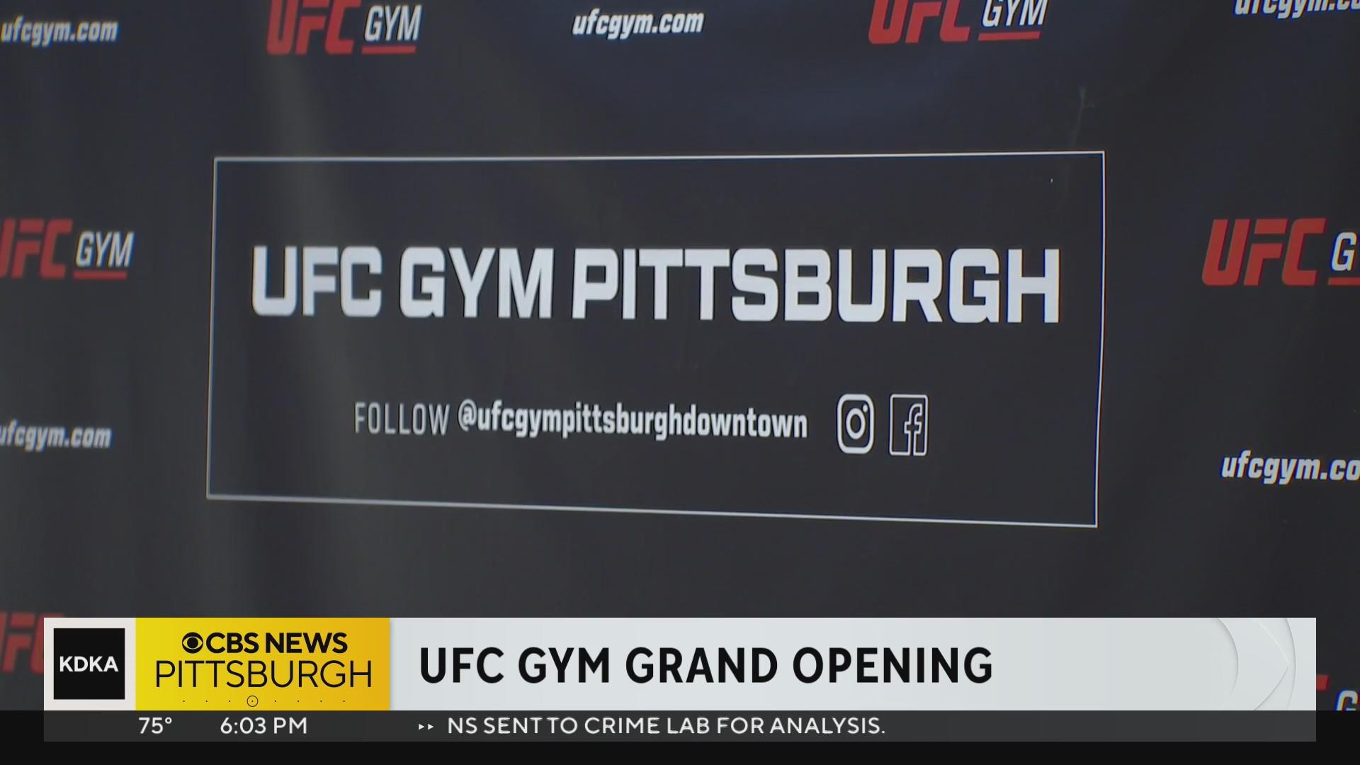 'The UFC Gym' officially opens in Downtown Pittsburgh - CBS Pittsburgh