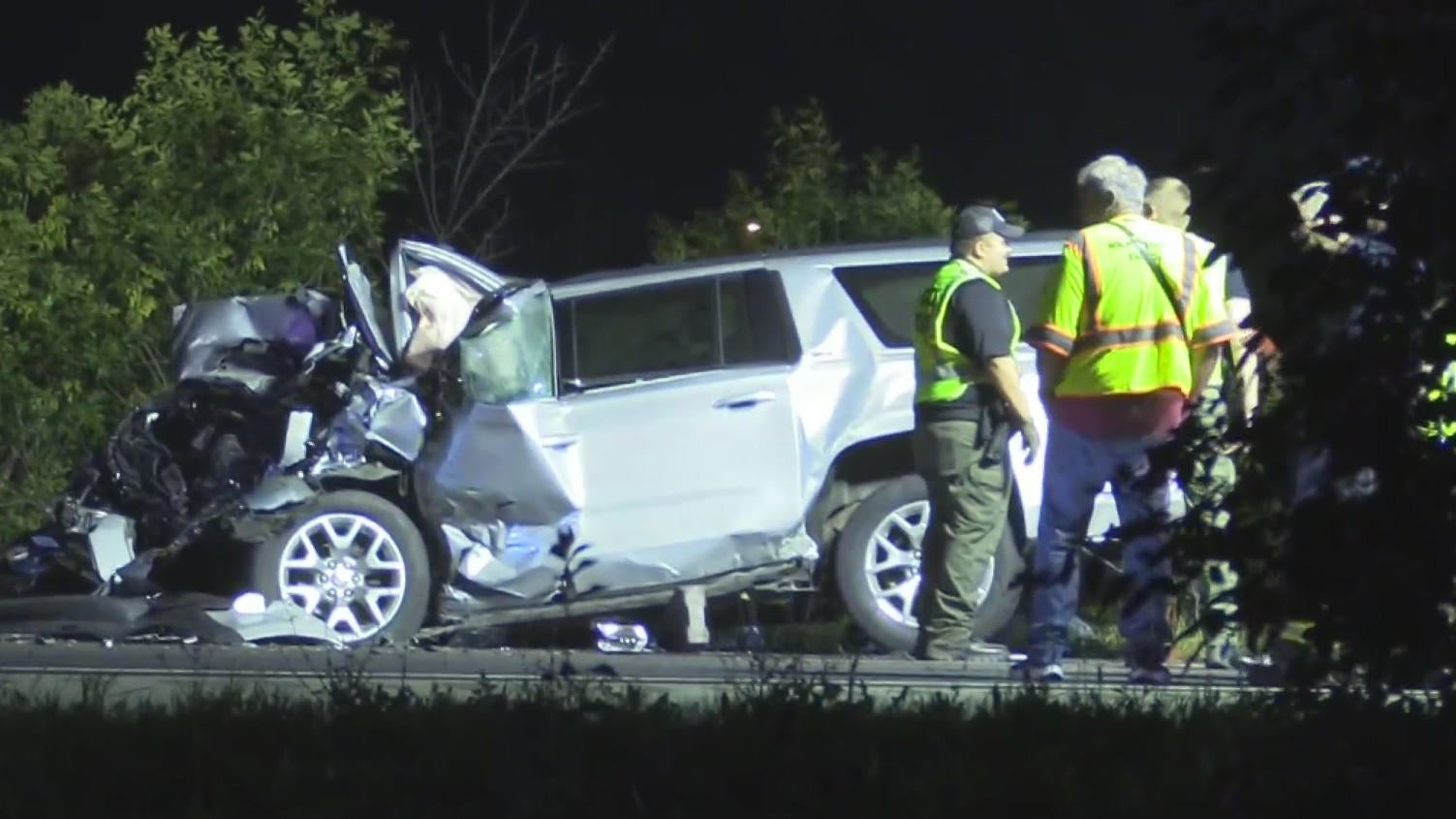 Wrong-way driver causes deadly crash on I-55 in Will County - CBS Chicago