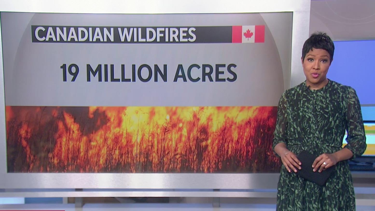 Maps show where 2023 Canada wildfire smoke coming from - CBS Chicago