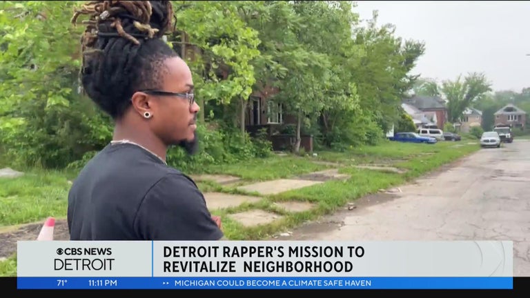 Detroit rapper and influencer revitalizes childhood home with "Buy the ...