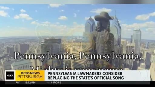 Pennsylvania lawmakers consider replacing the state's official song ...