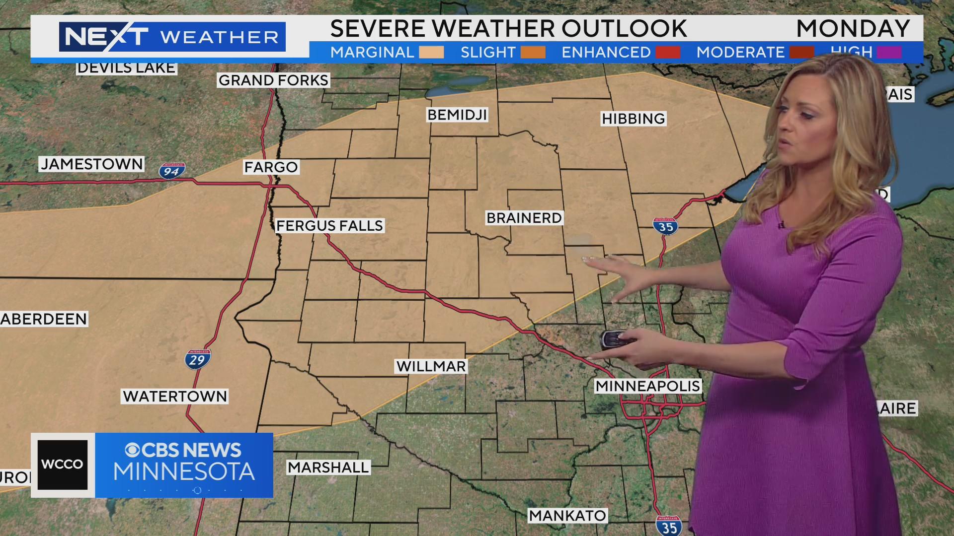 NEXT Weather: Hot, sunny holiday weekend - CBS Minnesota