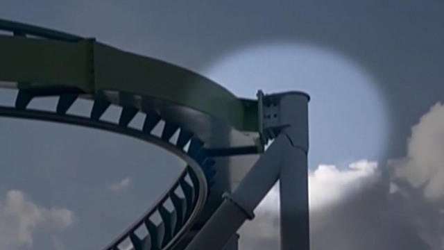 Crack in North Carolina roller coaster was seen about six to 10 days ...
