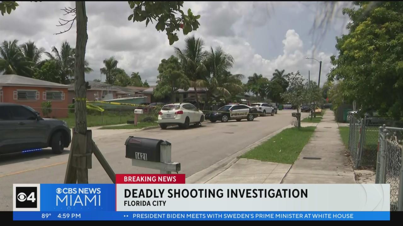 Florida City fatal shooting under investigation - CBS Miami
