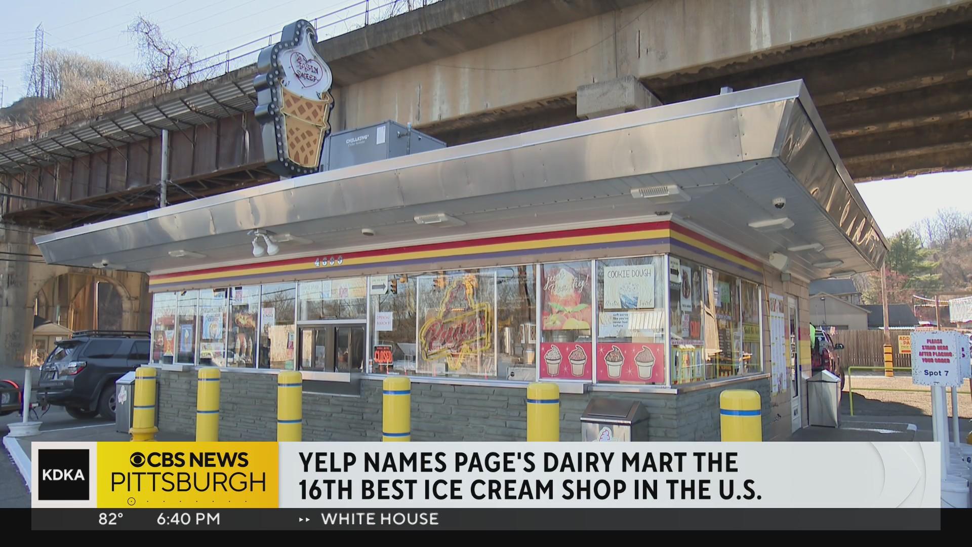 Yelp names Page's Dairy Mart the 16th best ice cream shop in the U.S ...