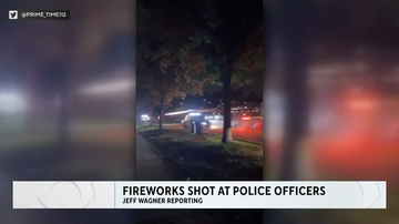 Watch video of people firing fireworks at Minneapolis Police - CBS ...