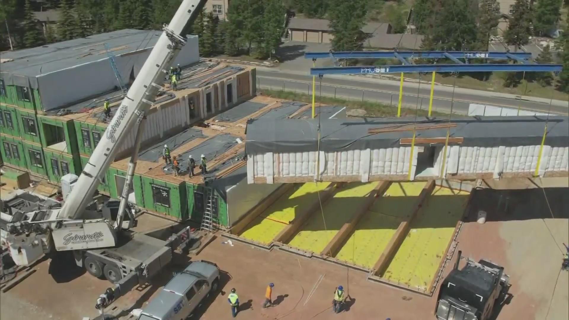 Modular construction in Breckenridge helps speed up workforce housing ...