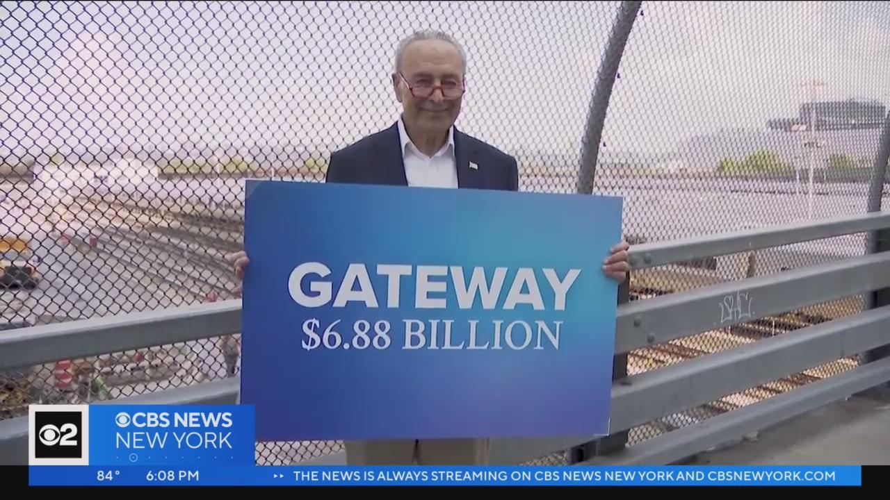 Sen. Chuck Schumer: Gateway Tunnel project to receive $6.88 billion in ...