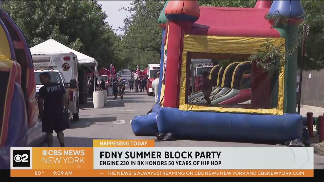 FDNY kicks off summer community event series with Brooklyn block party ...
