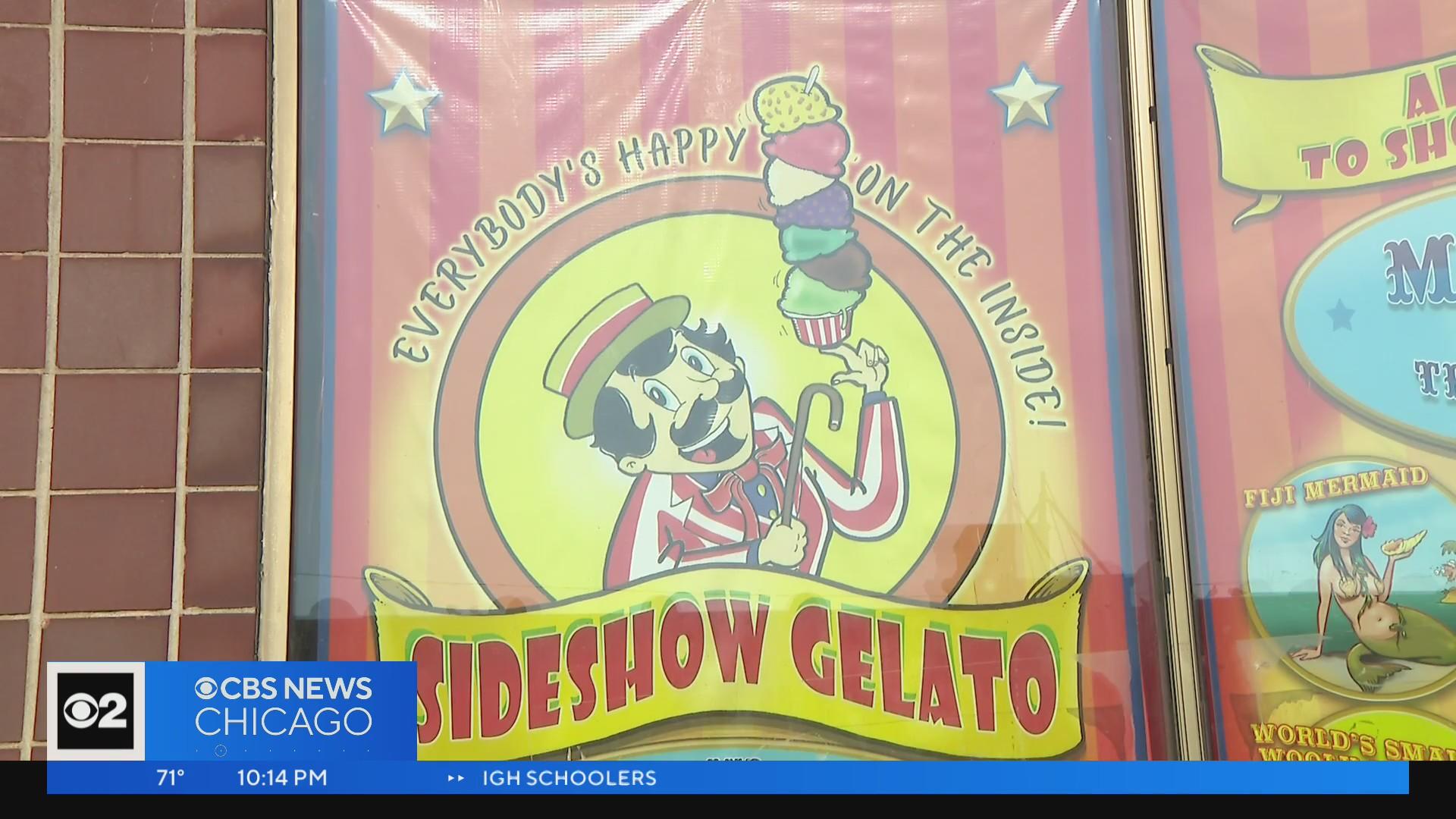 Lincoln Square shop offers a taste of gelato with sideshow - CBS Chicago