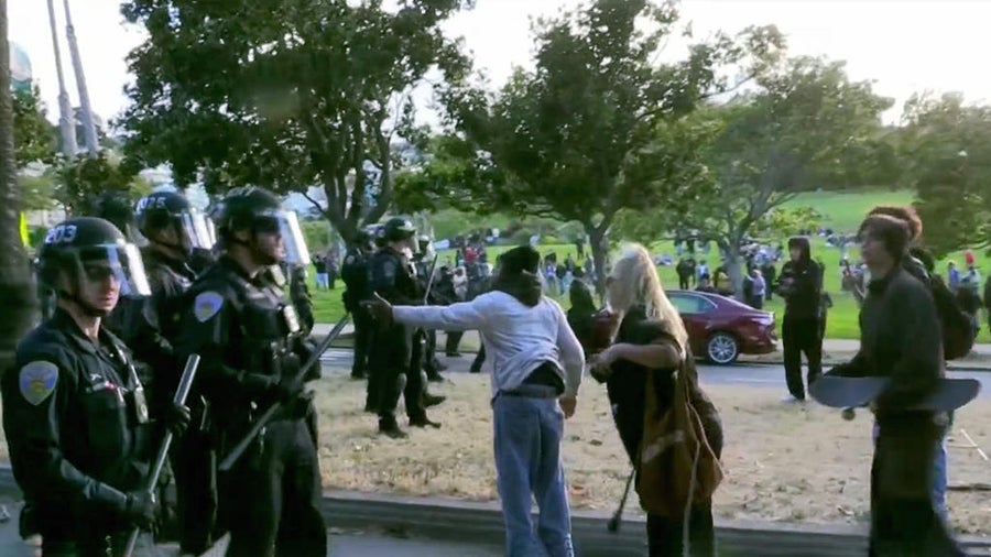 Update: San Francisco police arrest dozens in riot after shutting down ...