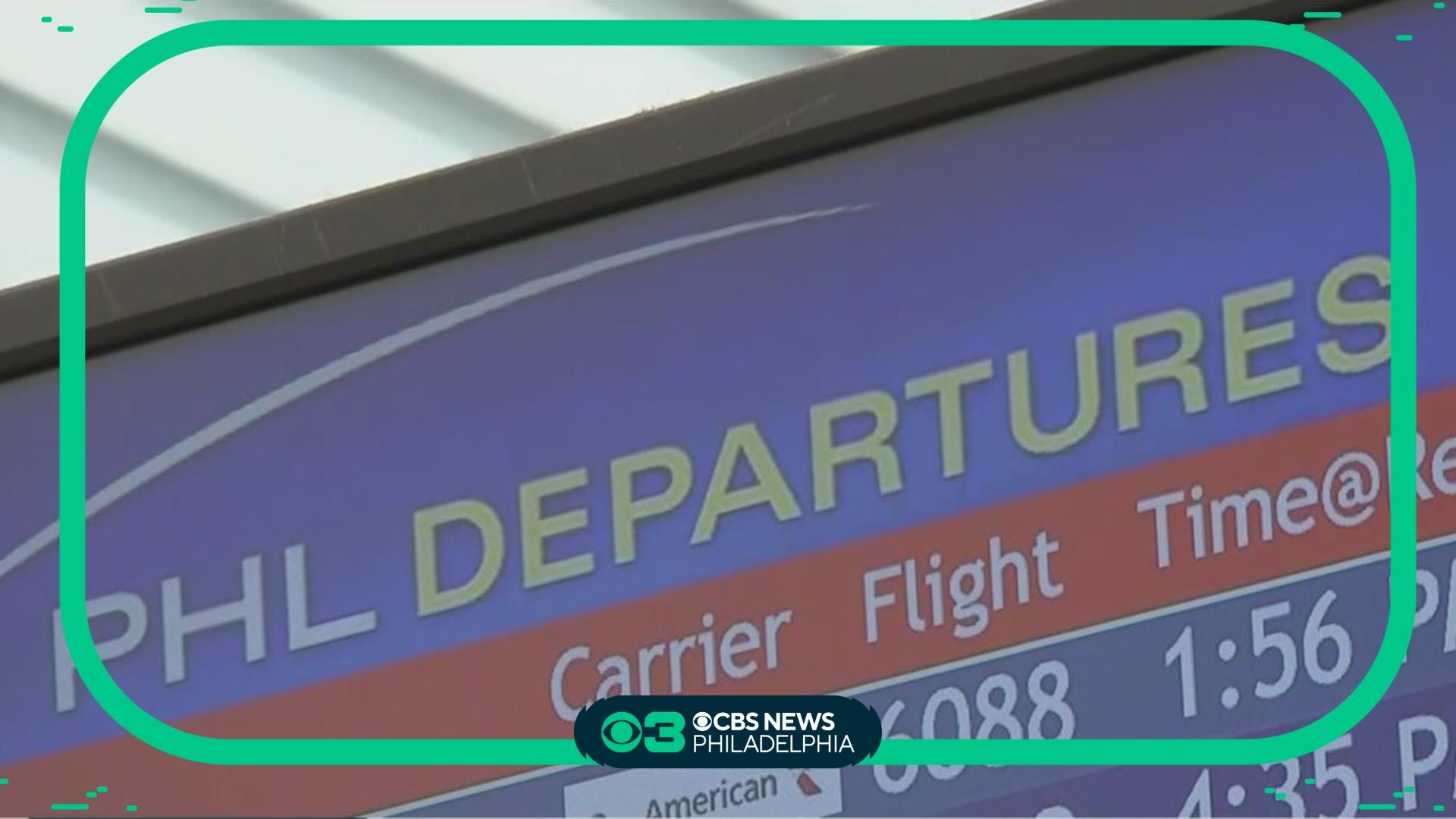 More than 400 flights delayed, canceled at PHL airport due to weather ...