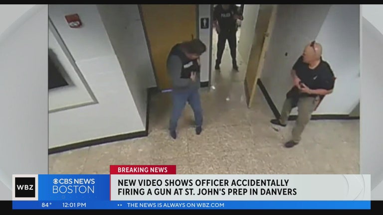 Video shows Danvers police officer accidentally firing gun in St. John's Prep shooting scare ...