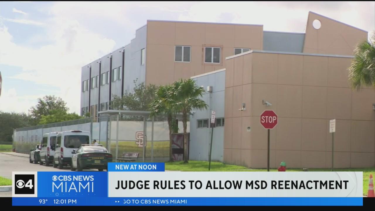 Judge approves re-enactment of Parkland school shooting for Scot Peterson civil trial - CBS Miami