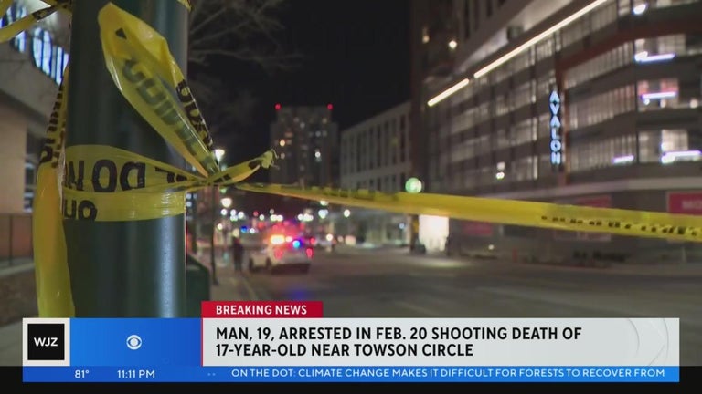 Man arrested in February shooting death of 17-year-old near Towson ...