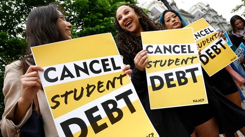 Biden to forgive $130 million in debt for CollegeAmerica students - CBS ...