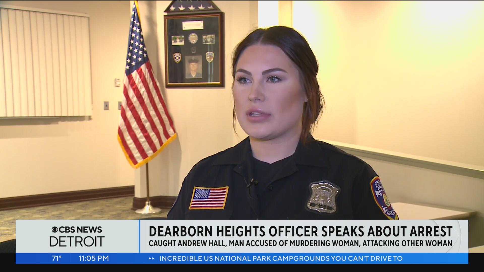 Dearborn Heights police officer praised for helping catch man wanted in ...
