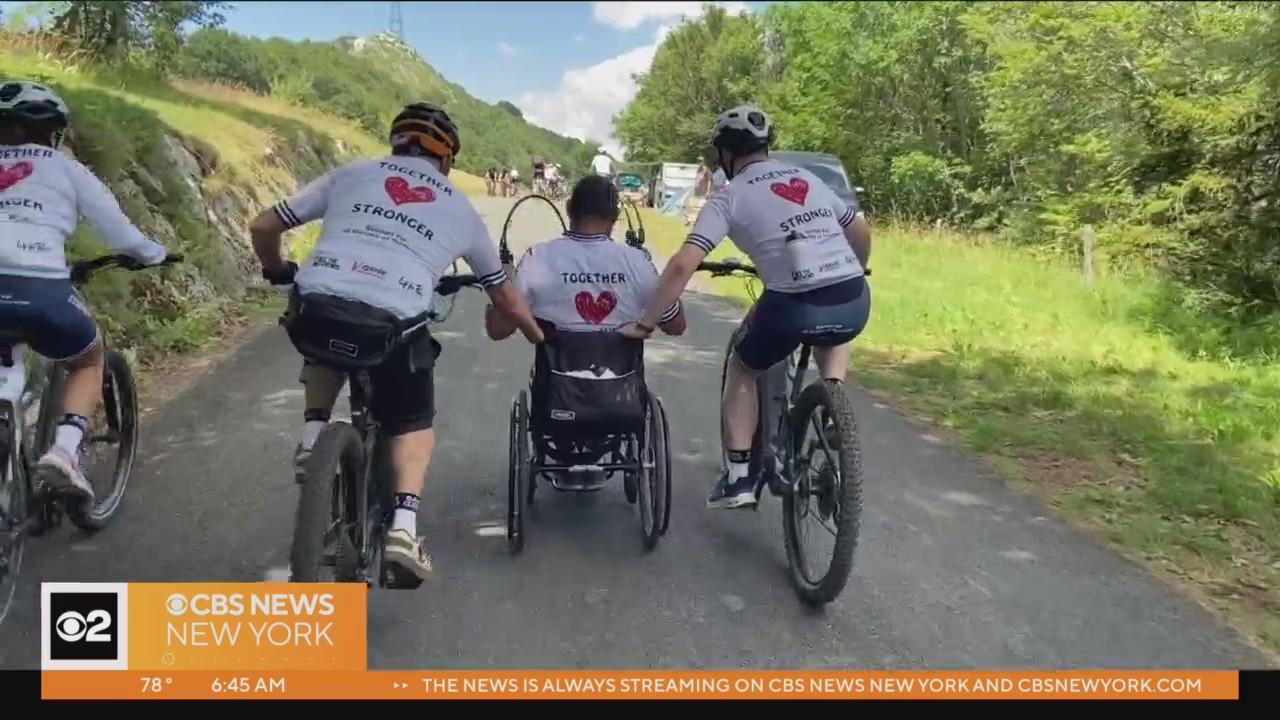 Survivors of West Side bike path terror attack climb mountain at Tour ...