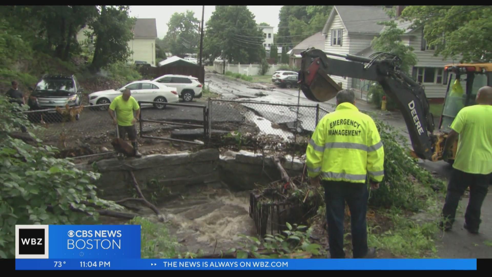 Cleanup underway after heavy rain and flash flooding across ...