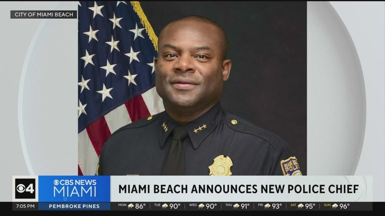 Miami Beach gets new chief of police - CBS Miami