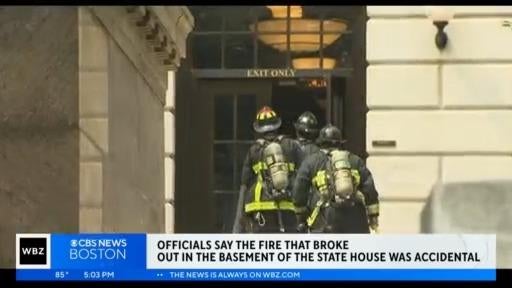 Massachusetts State House fire ruled accidental; building to reopen ...