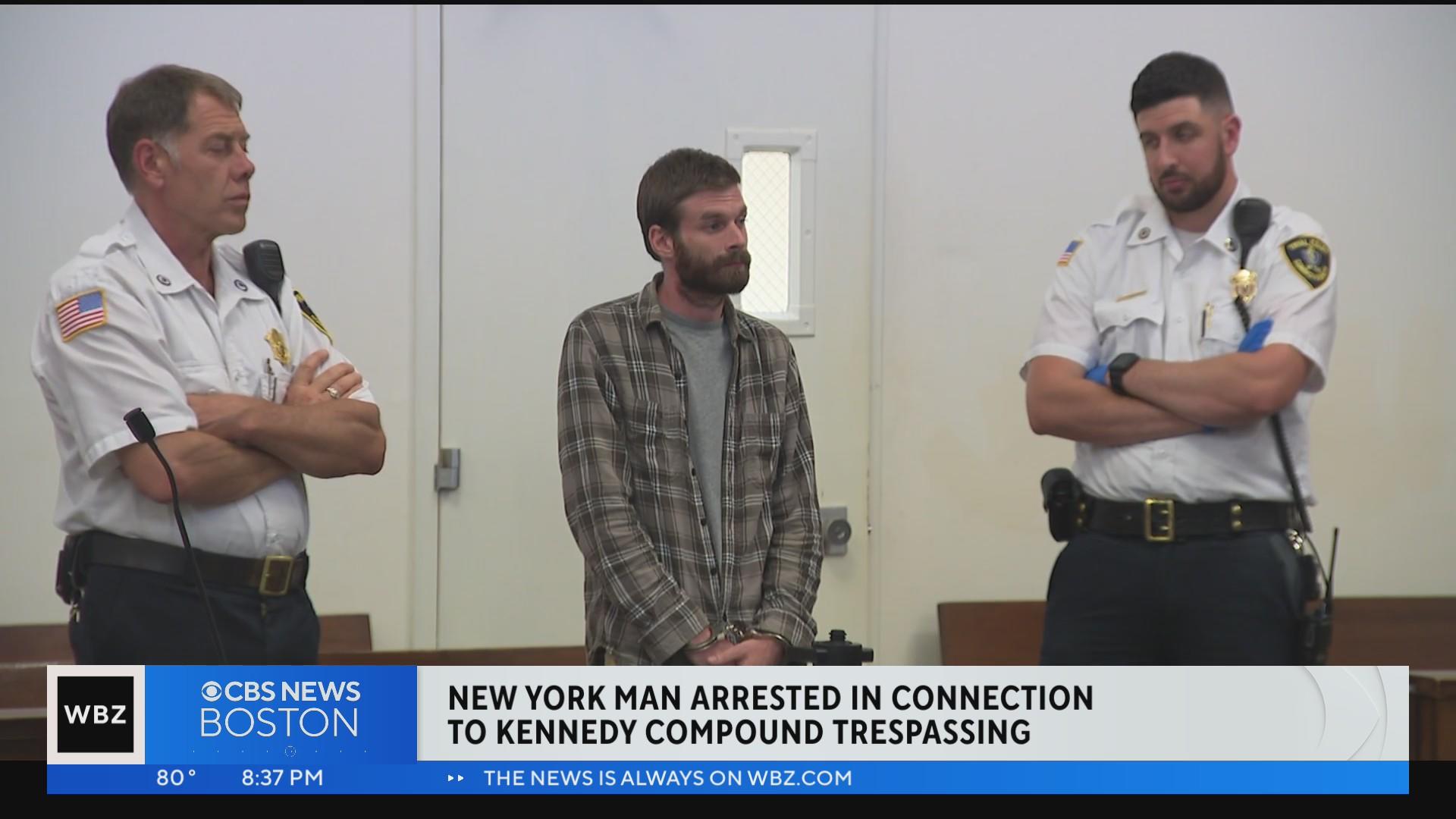 Man on probation for vandalizing Kennedy compound arrested for ...