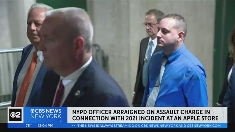 NYPD Officer Salvatore Provenzano arraigned for 2021 assault caught on ...