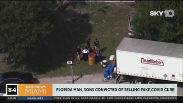 Florida man, 3 sons convicted of selling bleach as fake COVID-19 cure ...