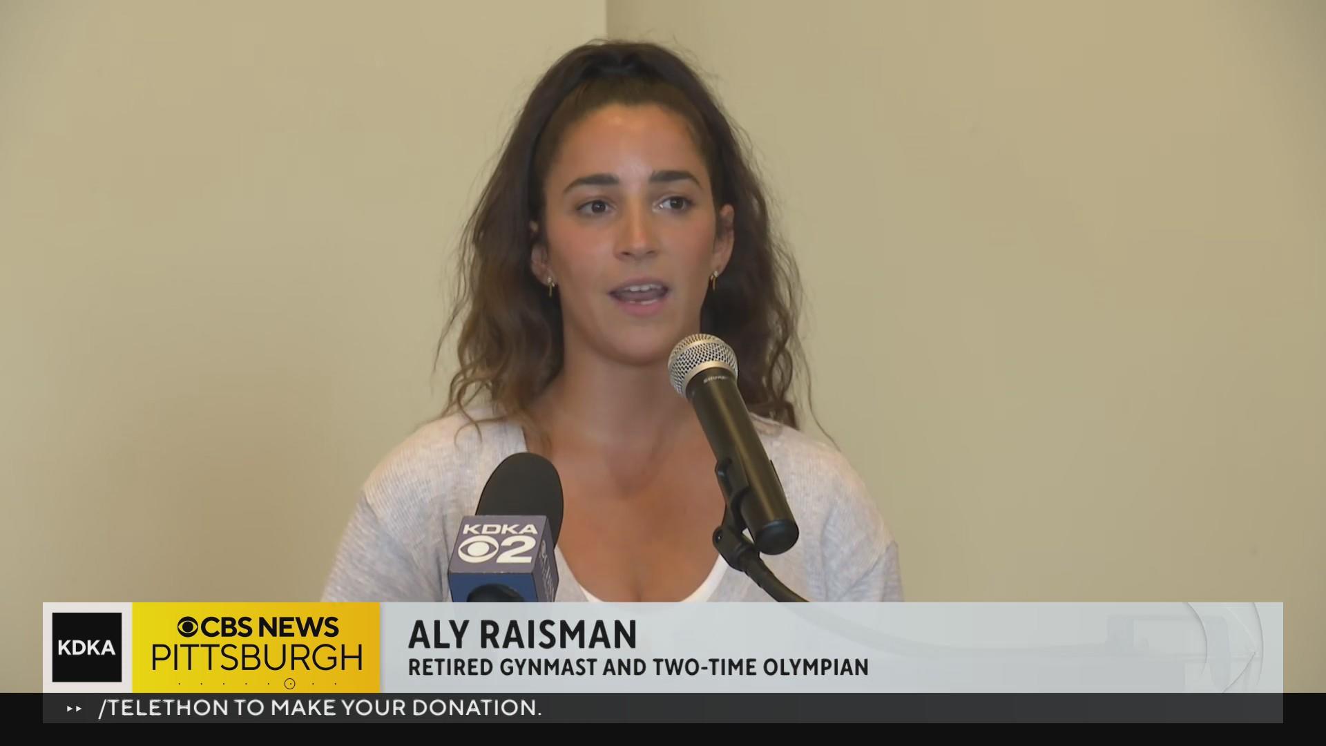Olympic gymnast Aly Raisman partners with Aerie Real Foundation - CBS ...