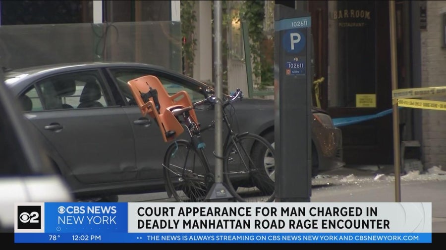 Andre Mosby back in court in deadly Manhattan road rage encounter - CBS ...