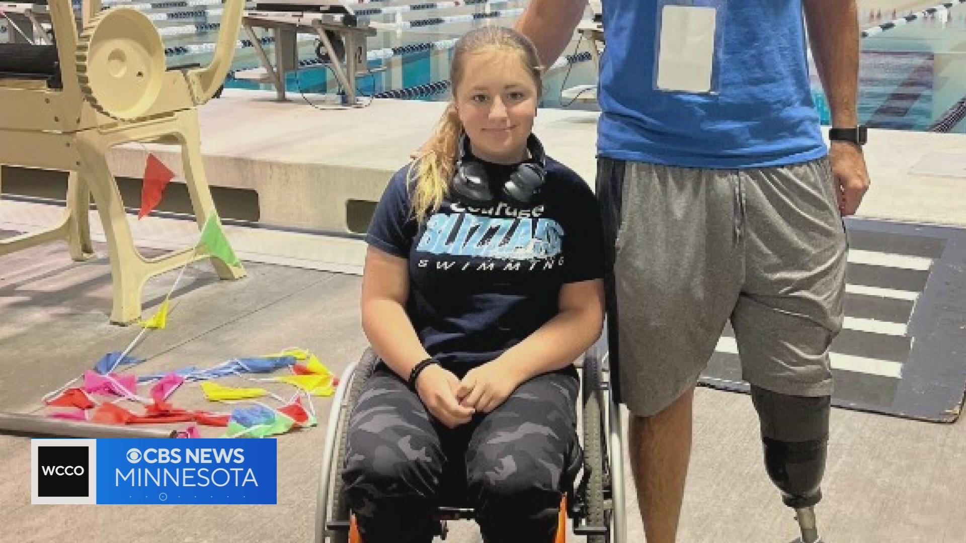 Adaptive swimmer from Alexandria makes splash in national competition ...