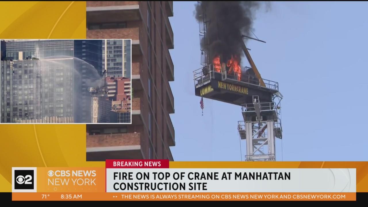 Manhattan crane fire, partial collapse recalls previous incidents in ...