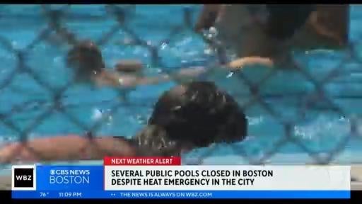 10 of Boston's 18 city pools, Dorchester splash pad closed during heat ...