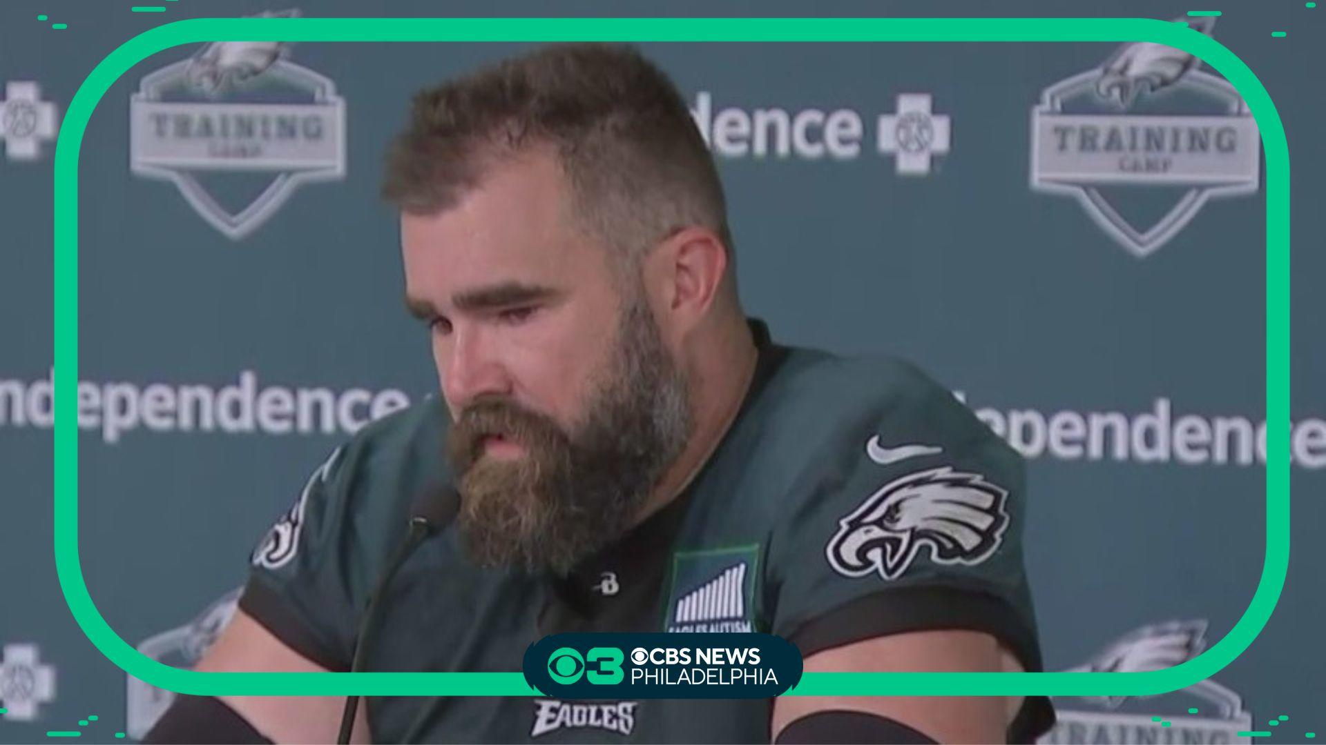 Jason Kelce mixes fun with football like no one else for Eagles - CBS ...