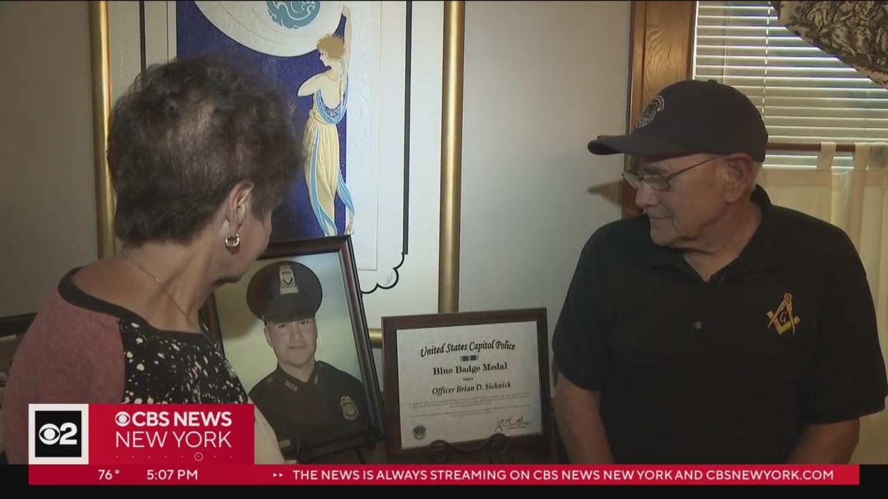 Parents of Capitol Police officer Brian Sicknick say Donald Trump has "blood on his hands" for ...