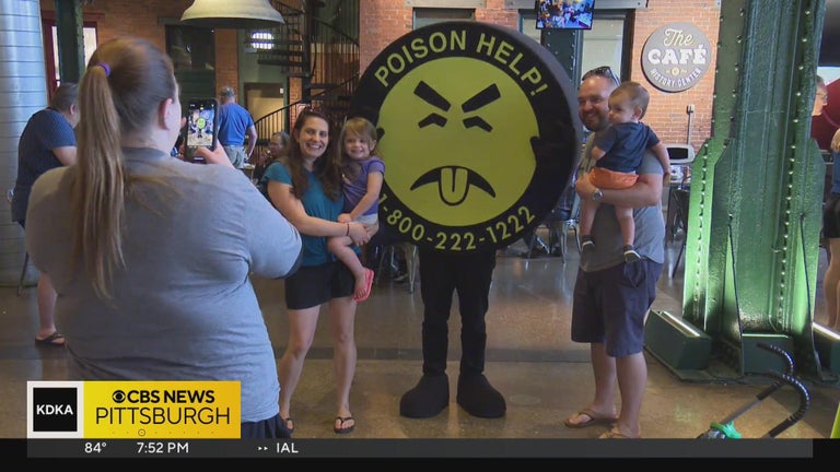 On A Positive Note: Mr. Yuk mascot makes his debut - CBS Pittsburgh